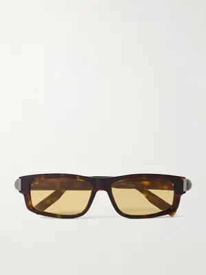 Dior Cd Icon S2i Rectangular Acetate Sunglasses - Tortoiseshell