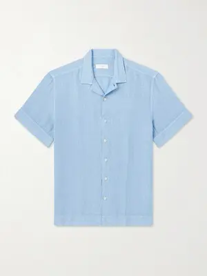 Boglioli Linen Shirt - Blue