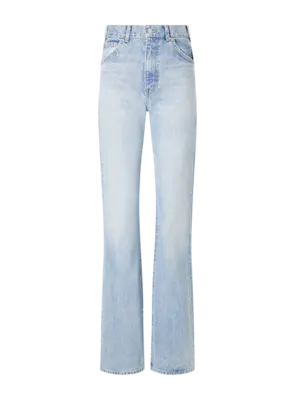NILI LOTAN Joan High-rise Straight-leg Jeans - Blue