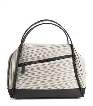 Issey Miyake Bias Pleats Top-handle Bag