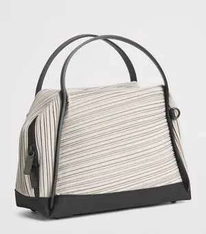 Issey Miyake Bias Pleats Top-handle Bag