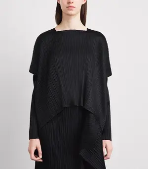 Issey Miyake Pleated Module Top