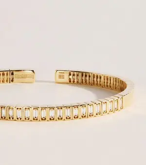SUZANNE KALAN Yellow Diamond Bangle