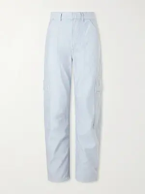 Citizens Of Humanity Marcelle Cotton Tapered Cargo Pants - Blue