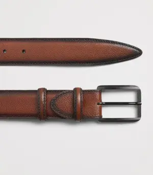 ELLIOT RHODES Burnished Leather Belt