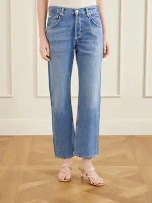 Citizens Of Humanity Winslow Mid-rise Straight-leg Boyfriend Jeans - Blue