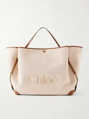 Chloé Clover' Tote Bag - Neutrals