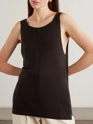 JOSEPH Knitted Silk Tank