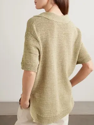 JOSEPH Knitted Polo Shirt