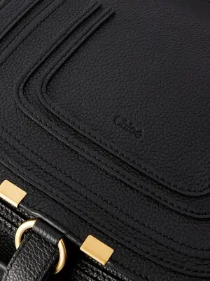 Chloé Marcie Textured-leather Tote Bag