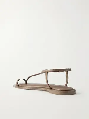 A.emery Alta Leather Sandals - Brown