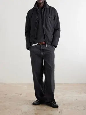 SLOWEAR Woven Bomber Jacket