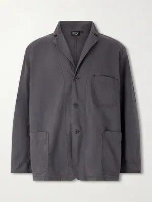ORSLOW Cotton And Linen-blend Jacket