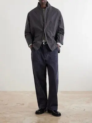 ORSLOW Cotton And Linen-blend Jacket