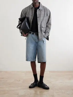 Rag & Bone Wide-leg Denim Shorts