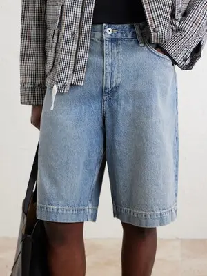 Rag & Bone Wide-leg Denim Shorts
