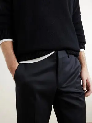 Brioni Super 220s Wool Trousers