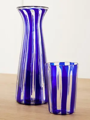 LAGUNA~B Murano Glass Berlingot Litro Vase