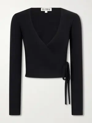 Eterne Wrap Jersey T-shirt