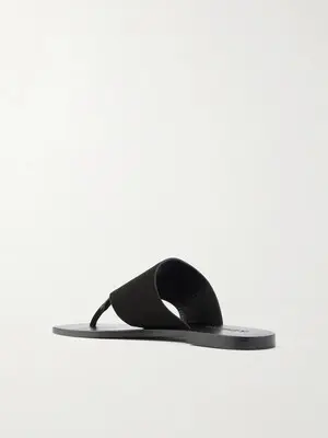 A.emery Paton Suede Sandals - Black
