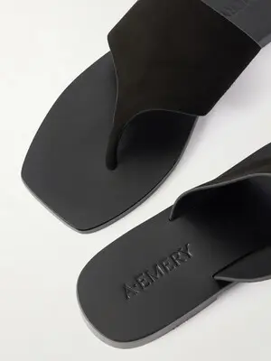 A.emery Paton Suede Sandals - Black