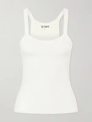 Eterne Duke Cotton-blend Tank - Neutrals