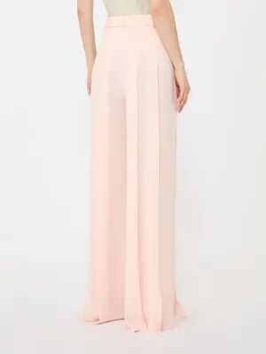 Max Mara Cady Palazzo Trousers With Tassel Belt