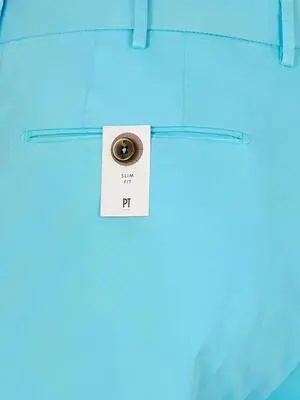 PT TORINO Tailored Slim Fit Trousers - Blue