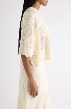 Isabel Marant Étoile Shilo One-shoulder Floral Jacquard Top