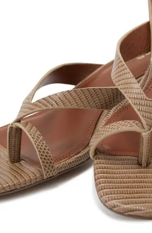 REISS Mia Thong Slide Sandal - Neutral