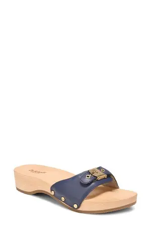 Dr. Scholl'S Original Collection Platform Slide Sandal - Navy
