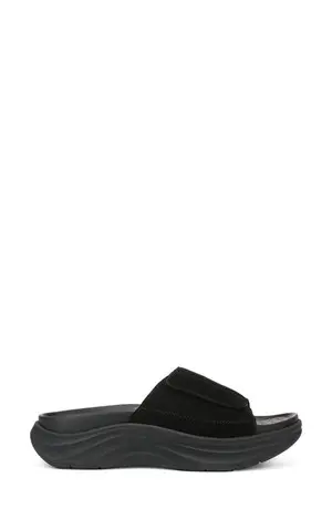 Dr. Scholl'S Feel Calm" Slide Sandal With Revitalize™ Recovery Insert - Black