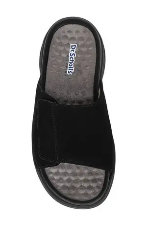 Dr. Scholl'S Feel Calm" Slide Sandal With Revitalize™ Recovery Insert - Black