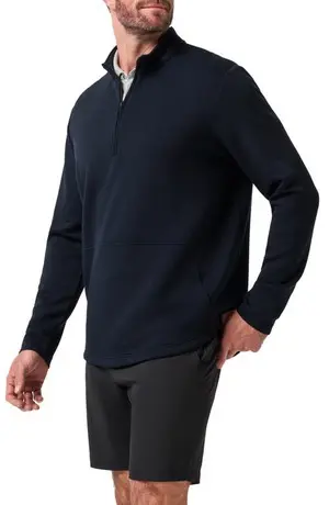 Travis Mathew Fibercloud Quarter Zip Sweatshirt