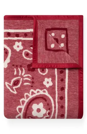 CHAPPYWRAP Bandana Throw Blanket - Red