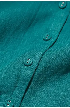 SEASALT CORNWALL Button-up Linen Midi Dress
