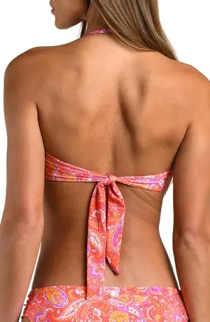 SUNSHINE 79 Paisley Daze Bandeau Bikini Top