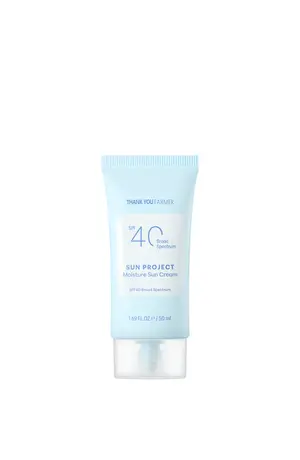 THANK YOU FARMER Sun Project Moisture Sun Cream - White