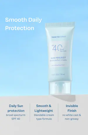 THANK YOU FARMER Sun Project Moisture Sun Cream