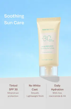 THANK YOU FARMER Sun Project Soothing Sun Lotion