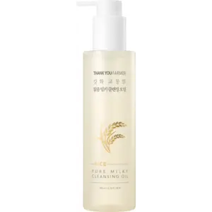 THANK YOU FARMER Rice Pure Milky Cleansing Oil - Clear