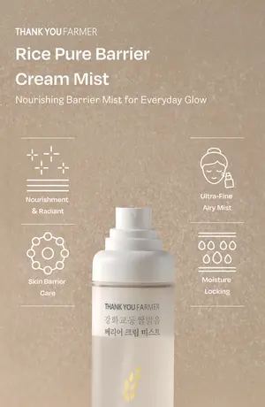 THANK YOU FARMER Rice Pure Barrier Cream Mist