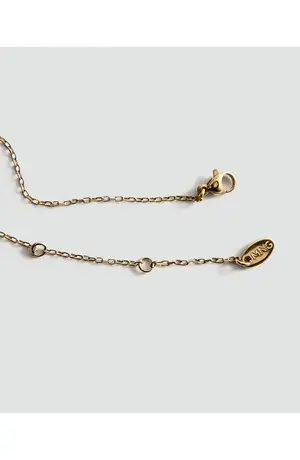 Mango Sphere Pendant Necklace