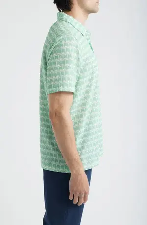 Tommy Bahama Bahama Coast Palm Reader Islandzone® Polo - Mint Mojito