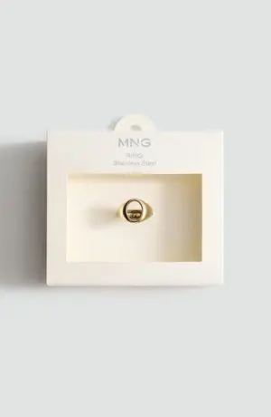 Mango Cutout Signet Ring