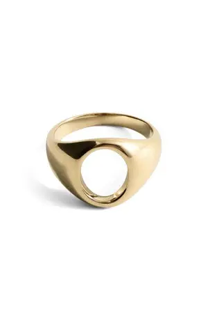 Mango Cutout Signet Ring