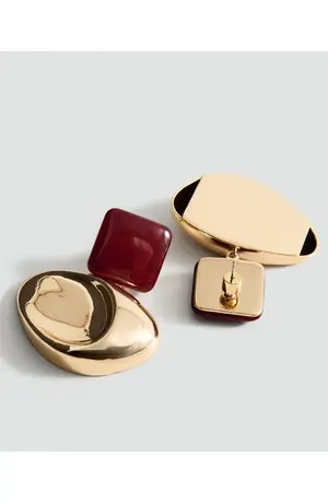 Mango Molten Drop Earrings