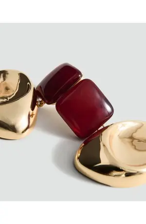 Mango Molten Drop Earrings