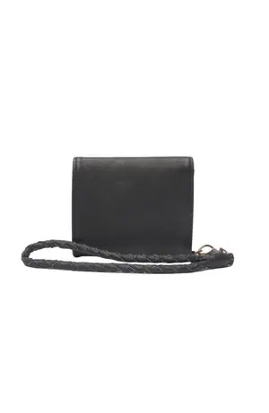 MANDRN Leather Trifold Wallet - Black