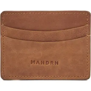 MANDRN Leather Cardholder Saddle (light)